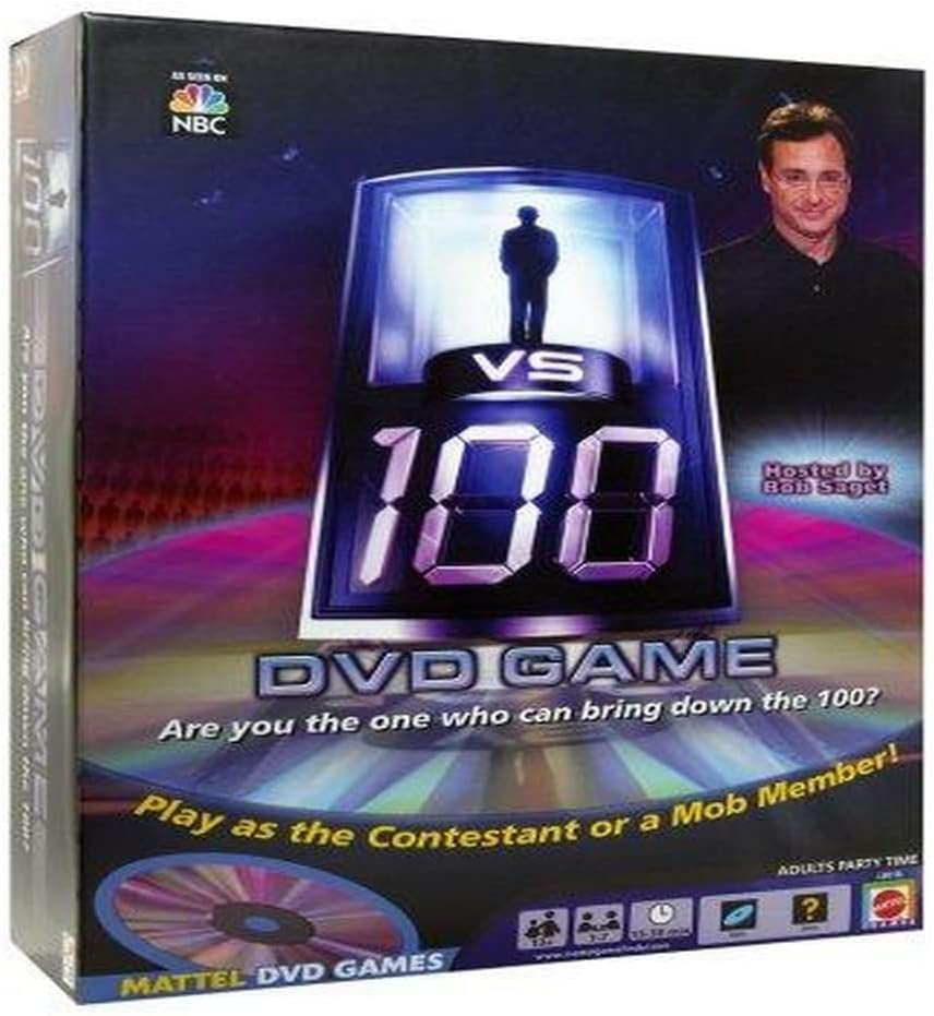 Mattel 1 Vs. 100 DVD Board Game : Amazon.co.uk: Toys & Games