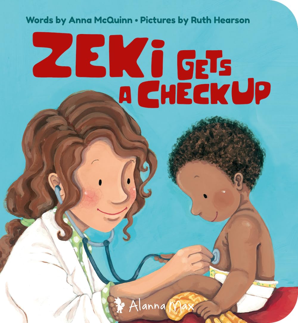Zeki Gets A Checkup (Zeki Books): 3: Amazon.co.uk: Anna McQuinn, Ruth ...