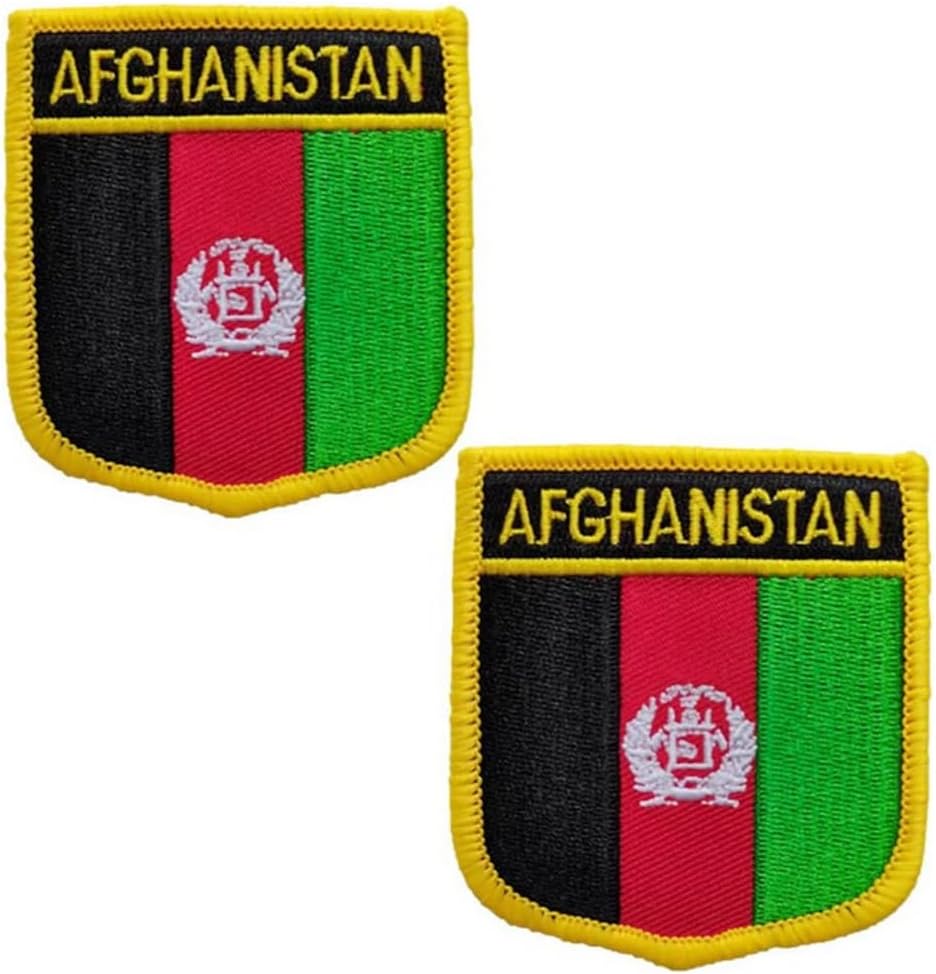 Amazon.com: International Afghanistan Flag Embroidered Patches Tactical ...
