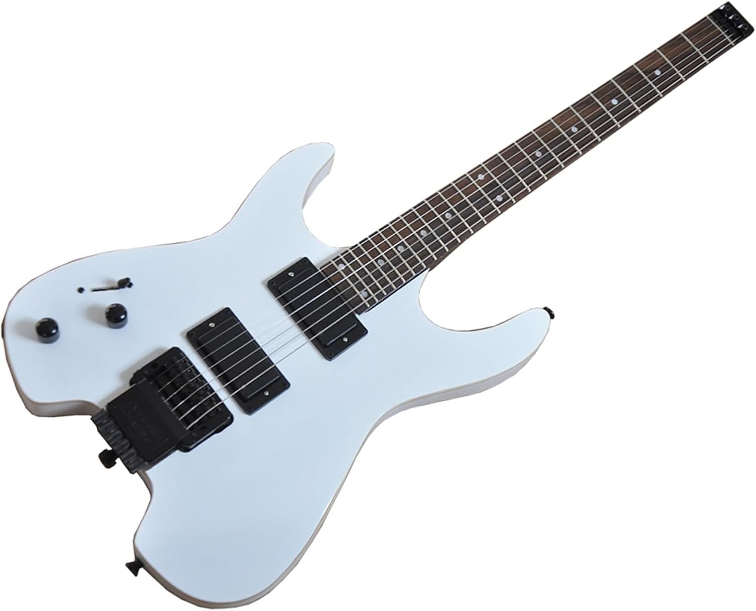 Amazon.com: 39 Inches Left Handed White Headless Electric Guitar With ...