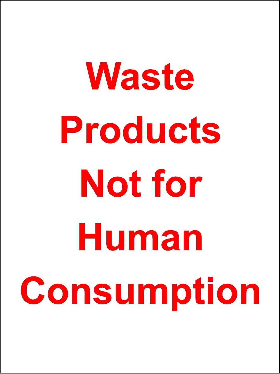 Amazon.com: Hygiene catering Waste products not for human consumption ...