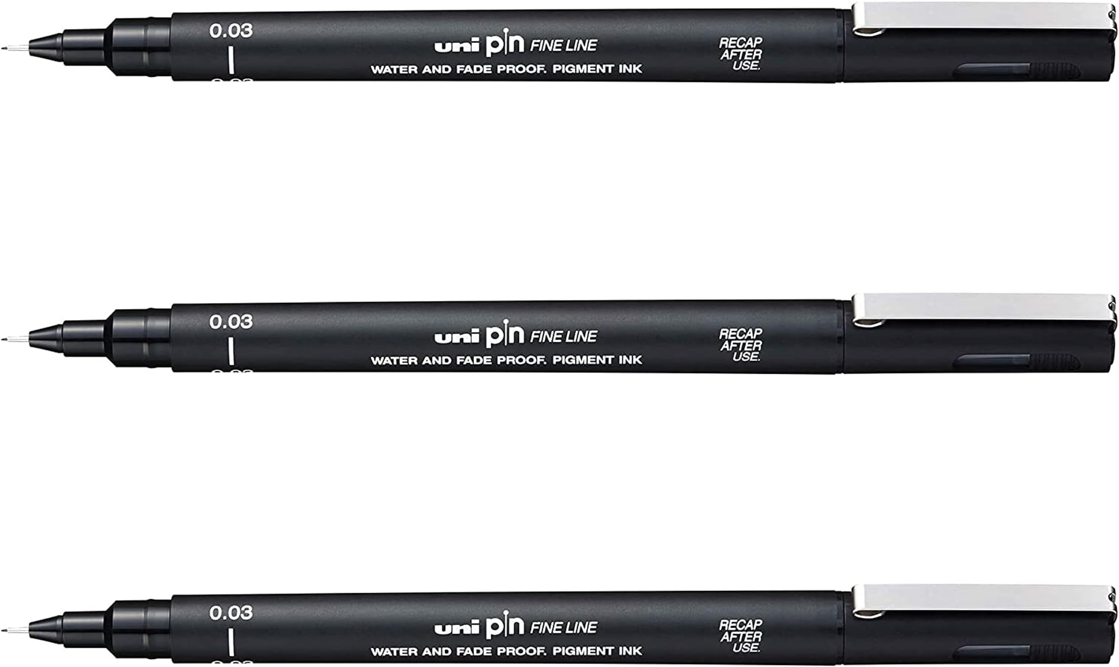 UNI-BALL PIN DRAWING PEN FINELINER ULTRA FINE LINE MARKER 0.3mm BLACK ...