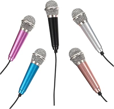 Amazon.com: KICOSOADT Mini Microphone,Tiny Microphone, Portable ...