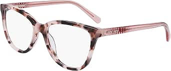 Amazon.com: NINE WEST Eyeglasses NW 5212 265 Blush Tortoise : Clothing ...