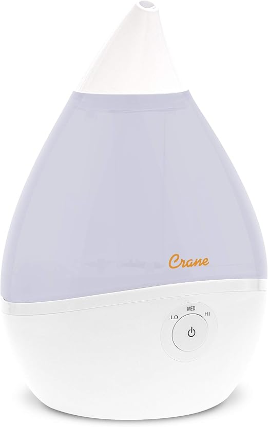 Amazon.com: Crane Teardrop Ultrasonic Cool Mist Humidifier for Baby ...