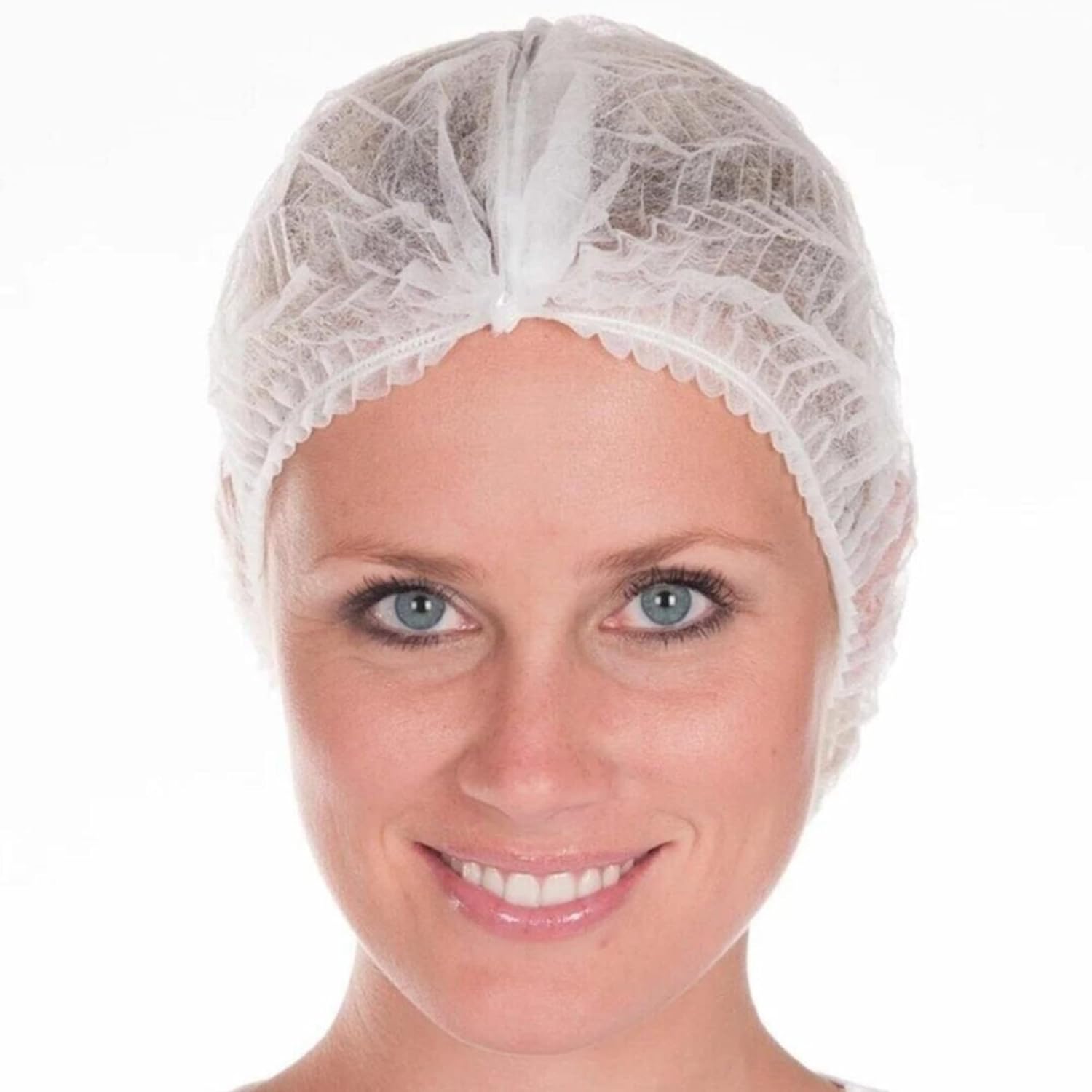 Amazon.com: Disposable Bouffant Caps, 100 Pcs, 20 inches White ...