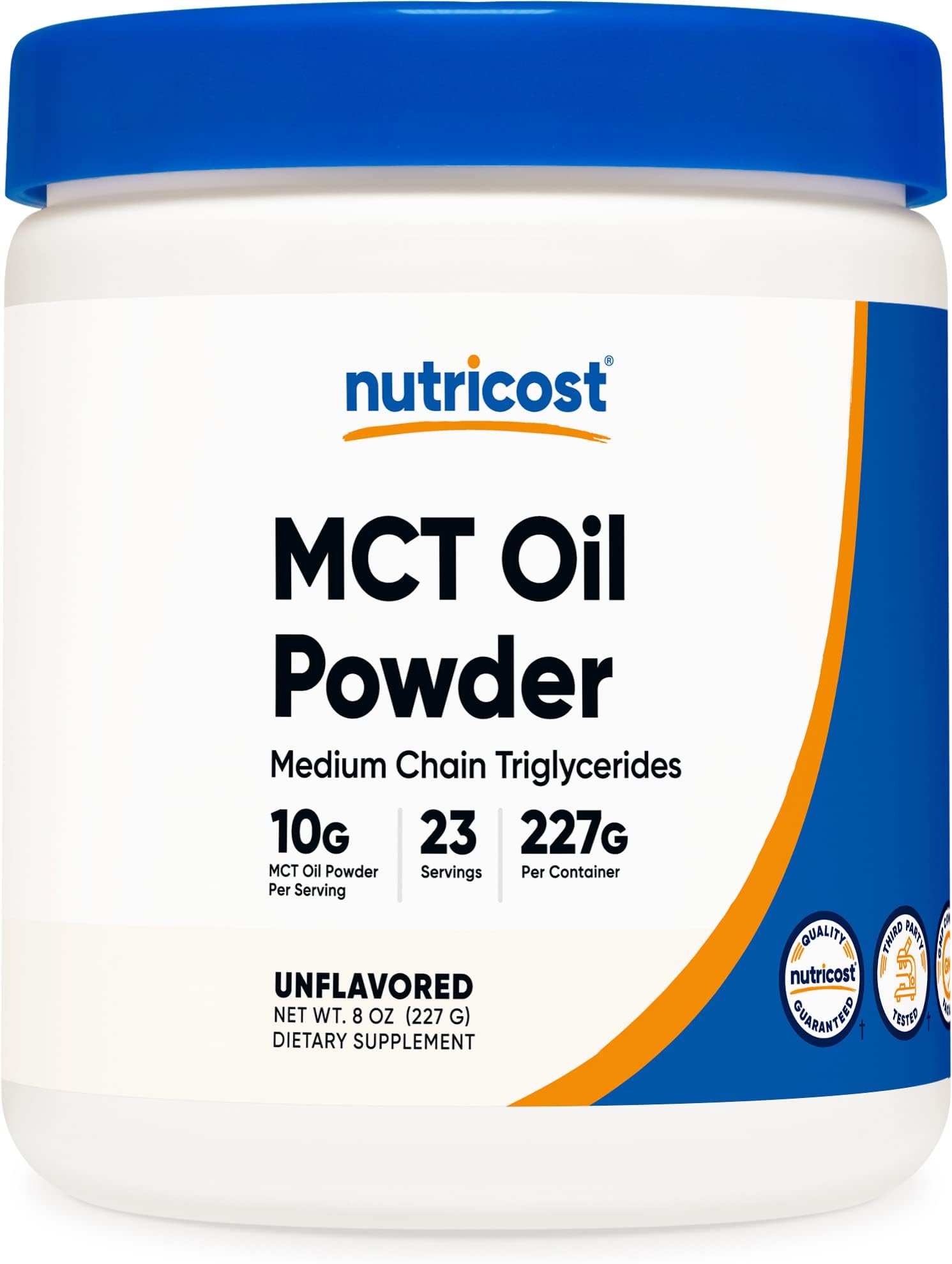 Amazon.com: Nutricost Premium MCT Oil Powder .5LBS - Best For Keto ...