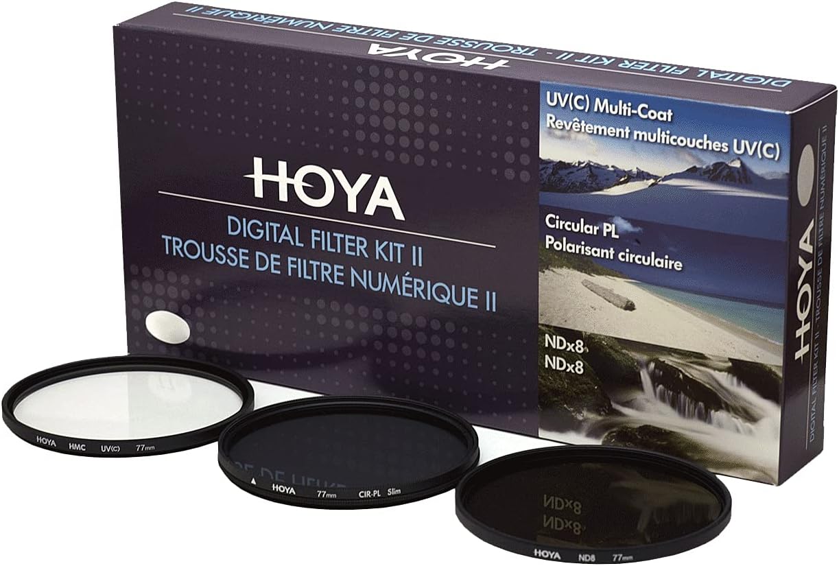 Amazon.com : Hoya 72 mm Filter Kit II Digital for Lens Black : Camera ...