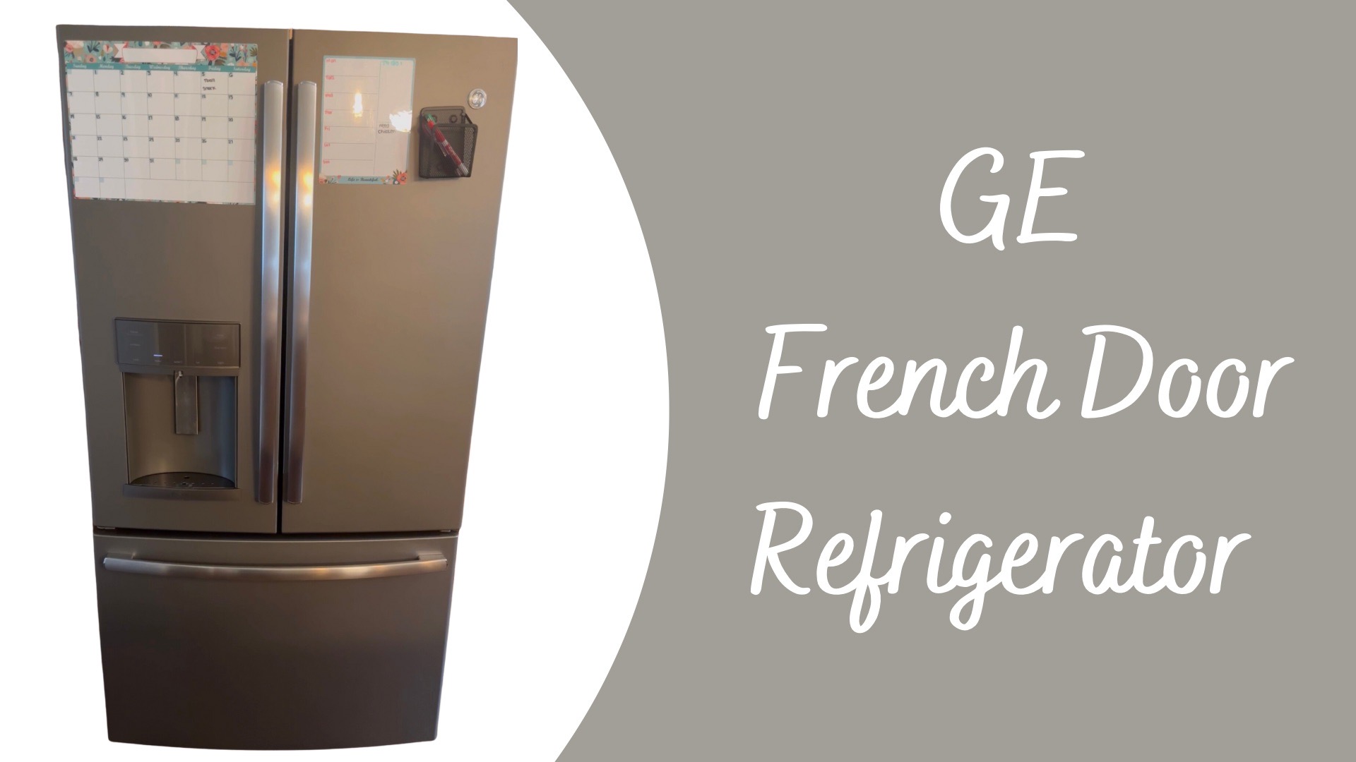 Watch Quick Review of the GE French Door Refrigerator on Amazon Live