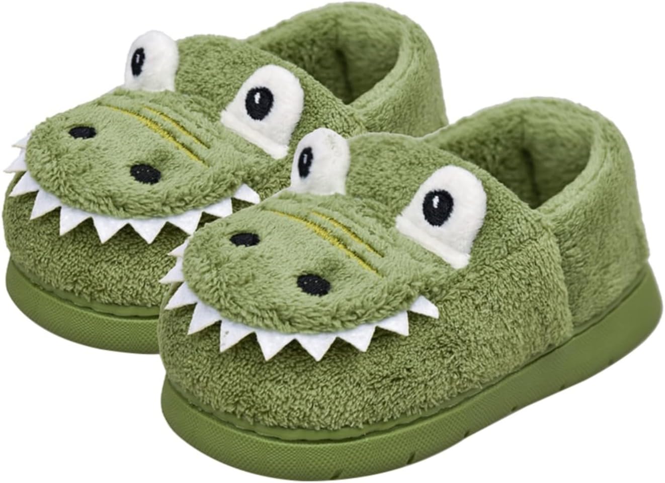 Toddler Slippers Winter Girl Boy Cute Dinosaur House Slipper Kids Warm ...