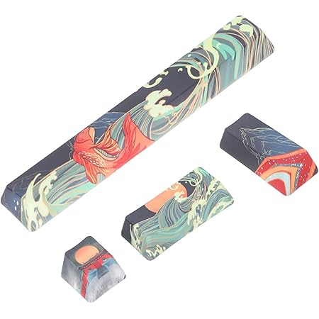 MOLGRIA Keycaps 71 Set for Gaming Mechanical Keyboard, Custom PBT OEM ...