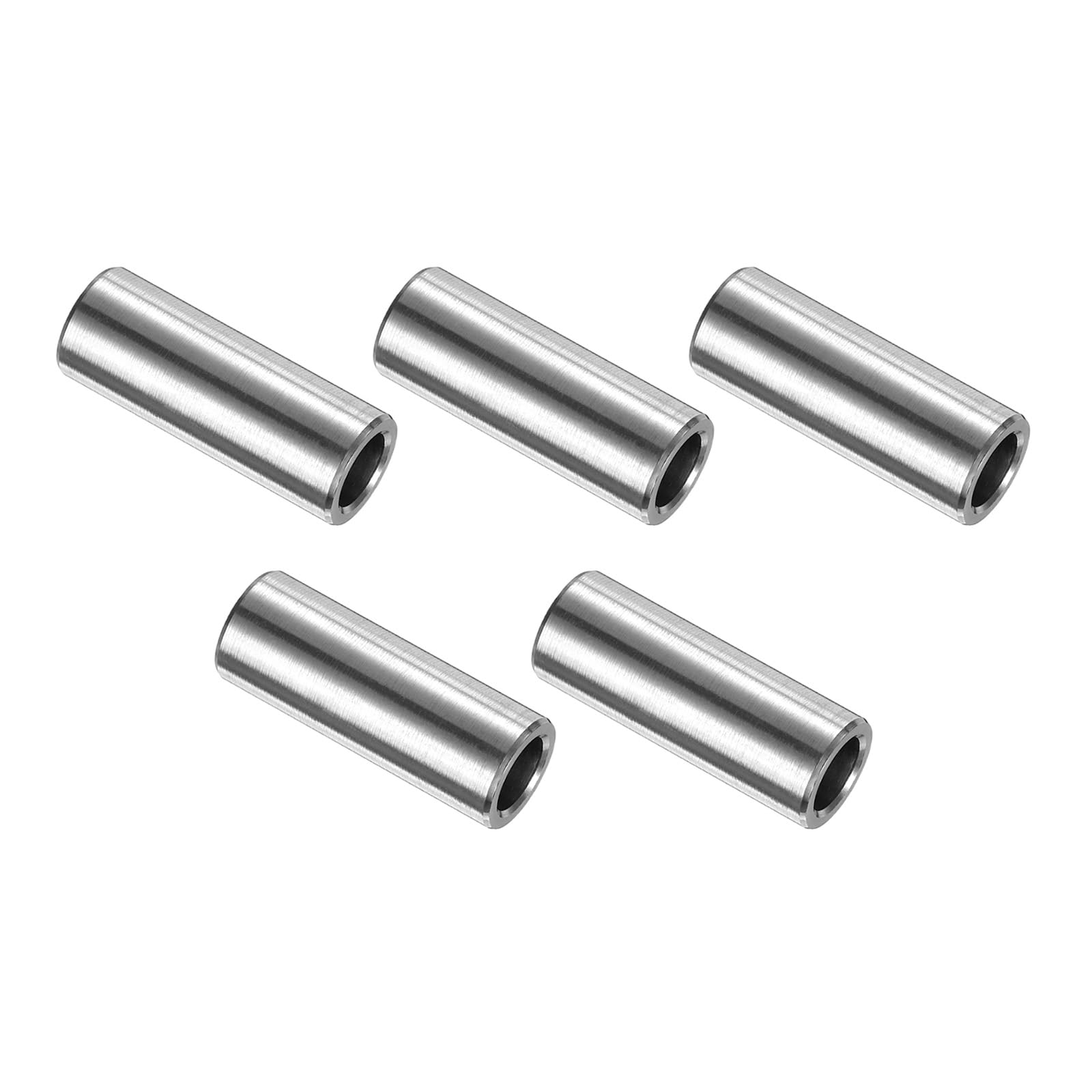Amazon.com: uxcell 5pcs Stainless Steel Spacer 1/4" Bore x 3/8" OD x 1 ...