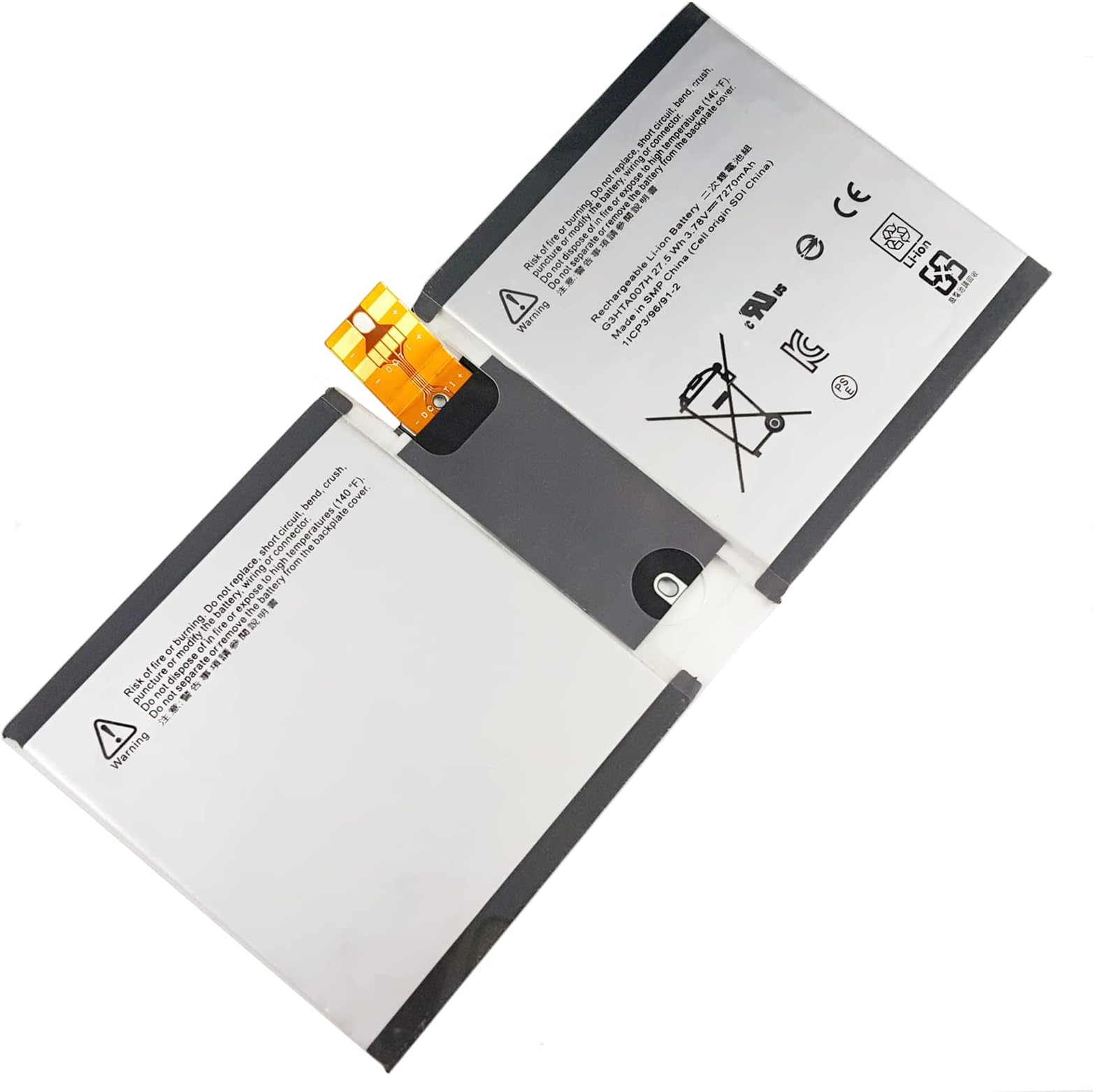 Amazon.com: IFRESEM Tablet Battery Replacement G3HTA007H for Microsoft ...