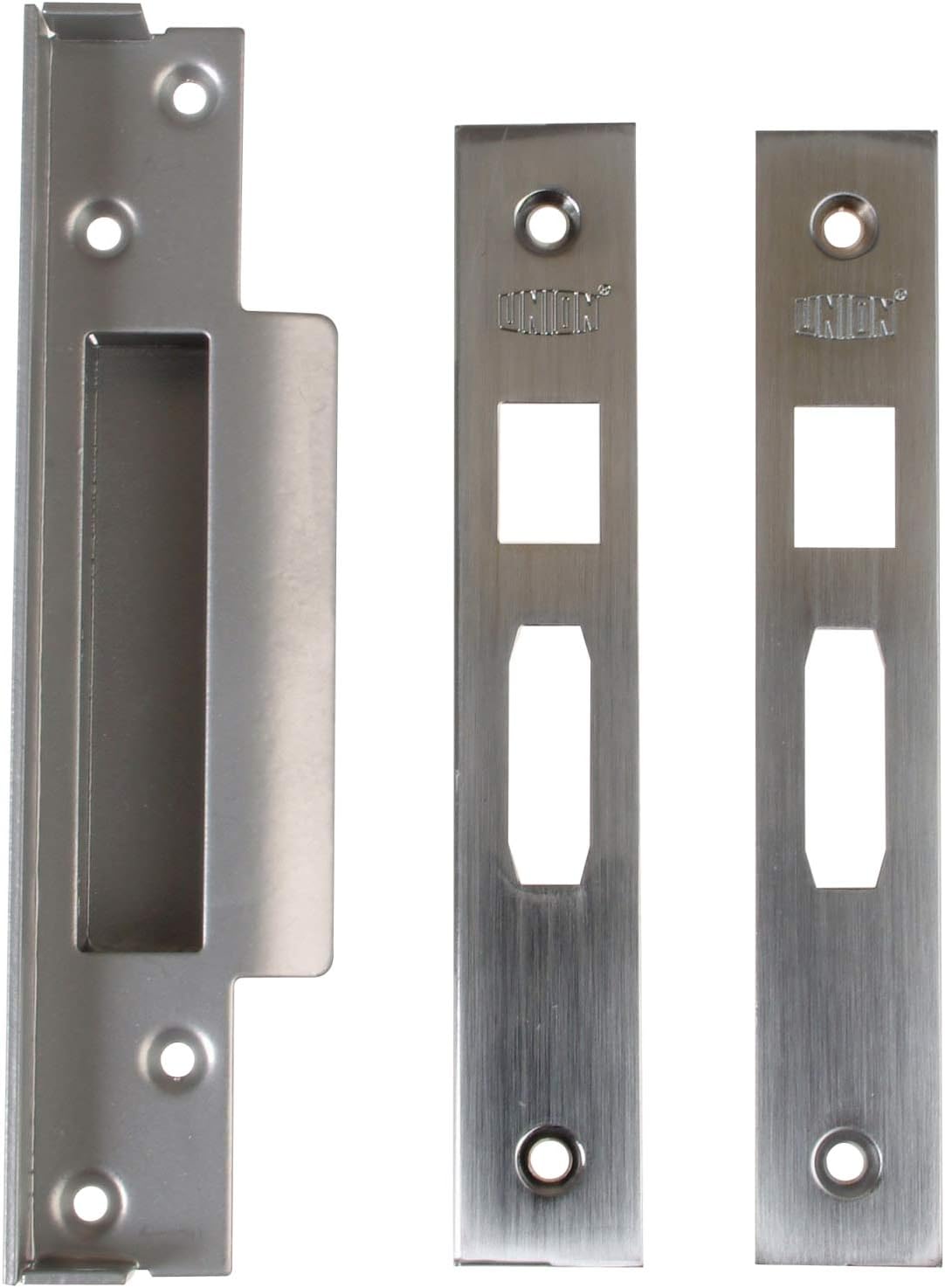 Union Locks Strongbolt 2200 Mortice Sash Lock Rebate Kit 13mm - Satin ...