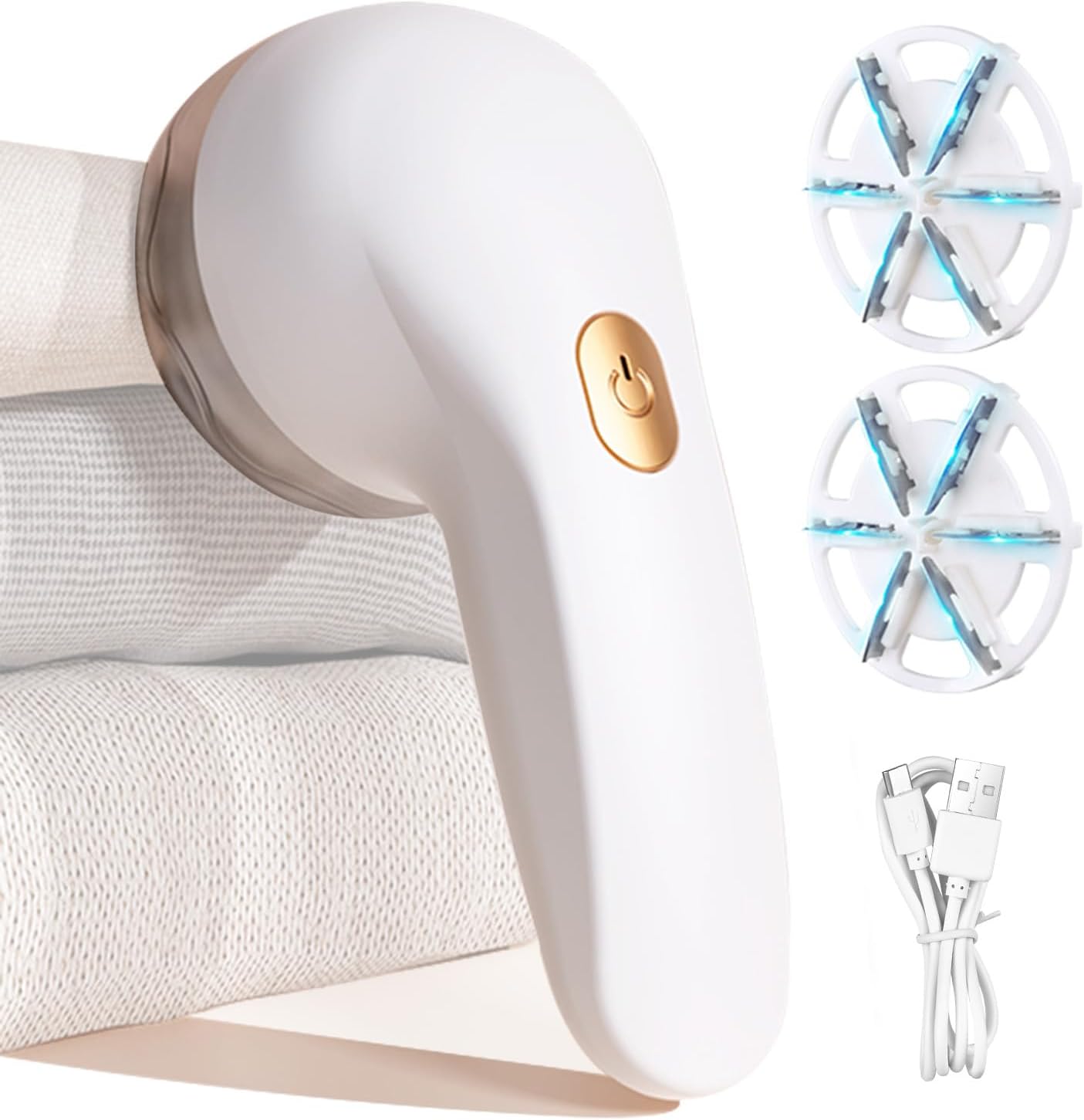 Amazon.com: Fabric Shaver Lint Remover for Clothes Shaver with 3 Blades ...