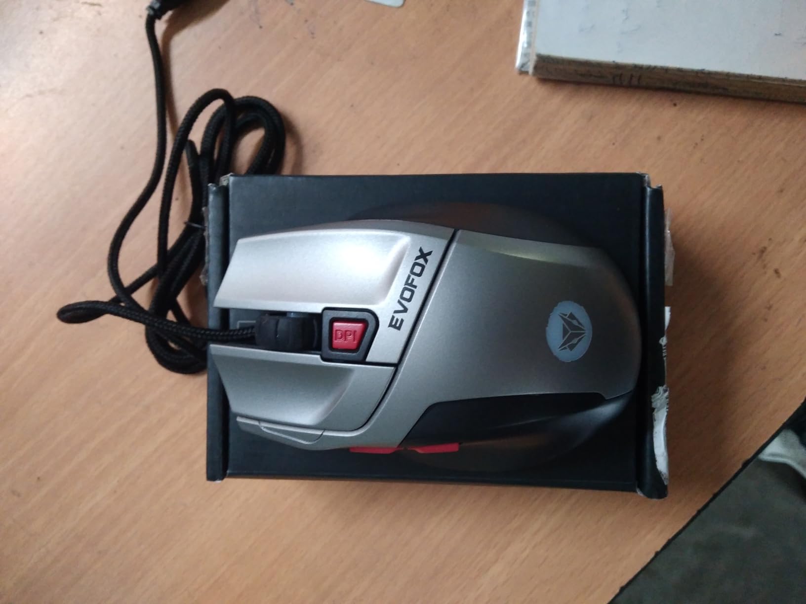 EvoFox Spectre USB Wired Gaming Mouse with Upto 3600 DPI Gaming Sensor ...