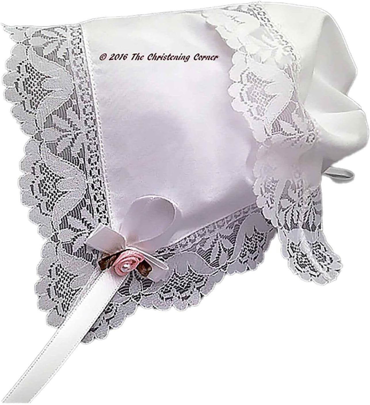Amazon.com: Garden Party Lace Keepsake Handkerchief Bonnet : Clothing ...