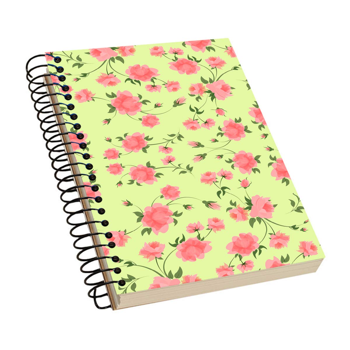 Art Decor Spiral Bound Notebook, Single Rule Notebook, Size : A5 ...