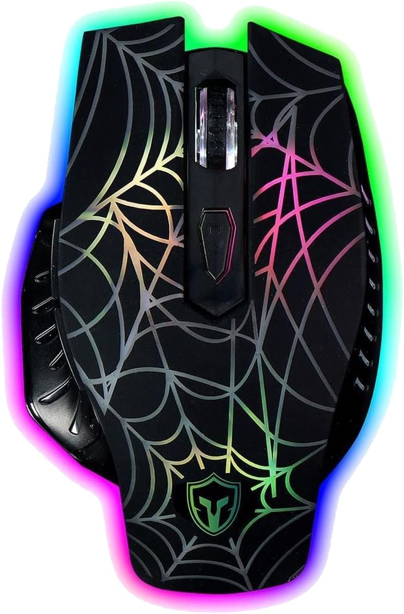Battletron Gaming Optical Gaming Mouse with 6 Buttons - Multicoloured ...