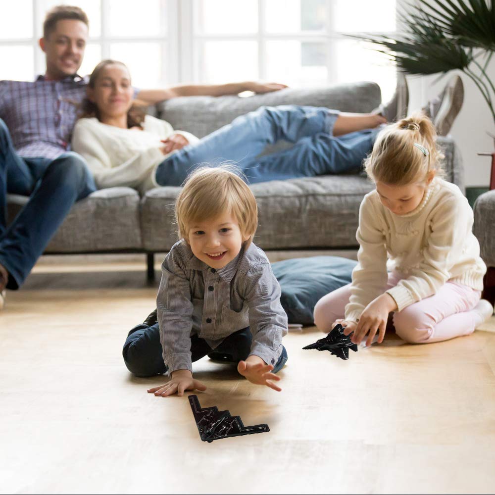 Buy ArtCreativity Diecast Stealth Bomber Toy Jets with Pullback ...