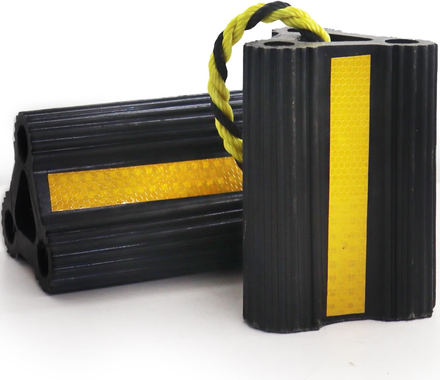 Amazon.com: Wheel Chocks [1pair/2pack with Rope] for RV Trailer Camper ...