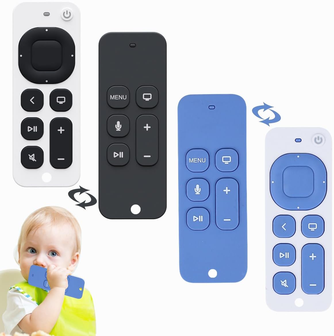 Amazon.com : Baby Teething Toys for Babies 6-12 Months, Mombella ...