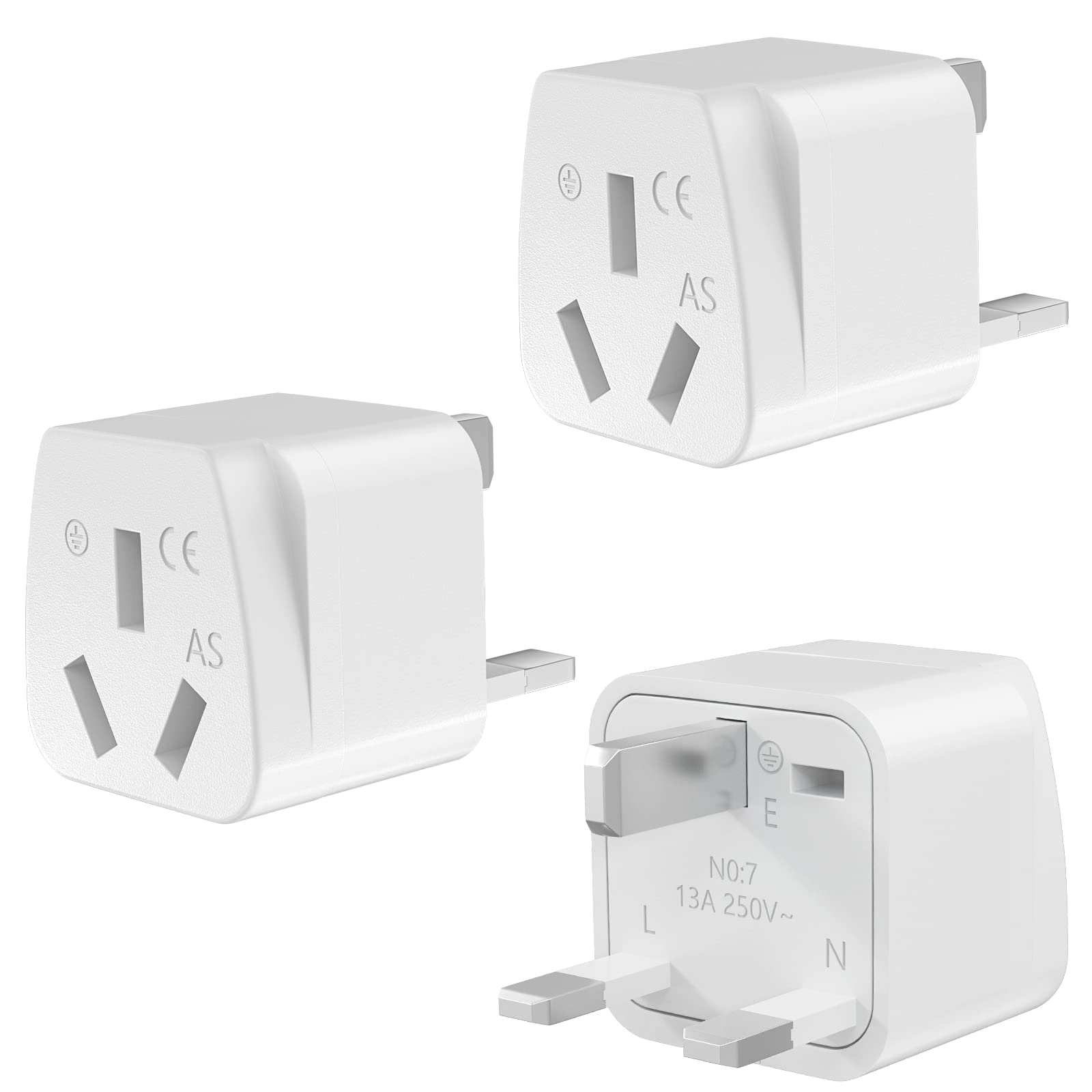 UK Travel Adapter, UK to AUS Universal Travel Power Adapter, Australia ...