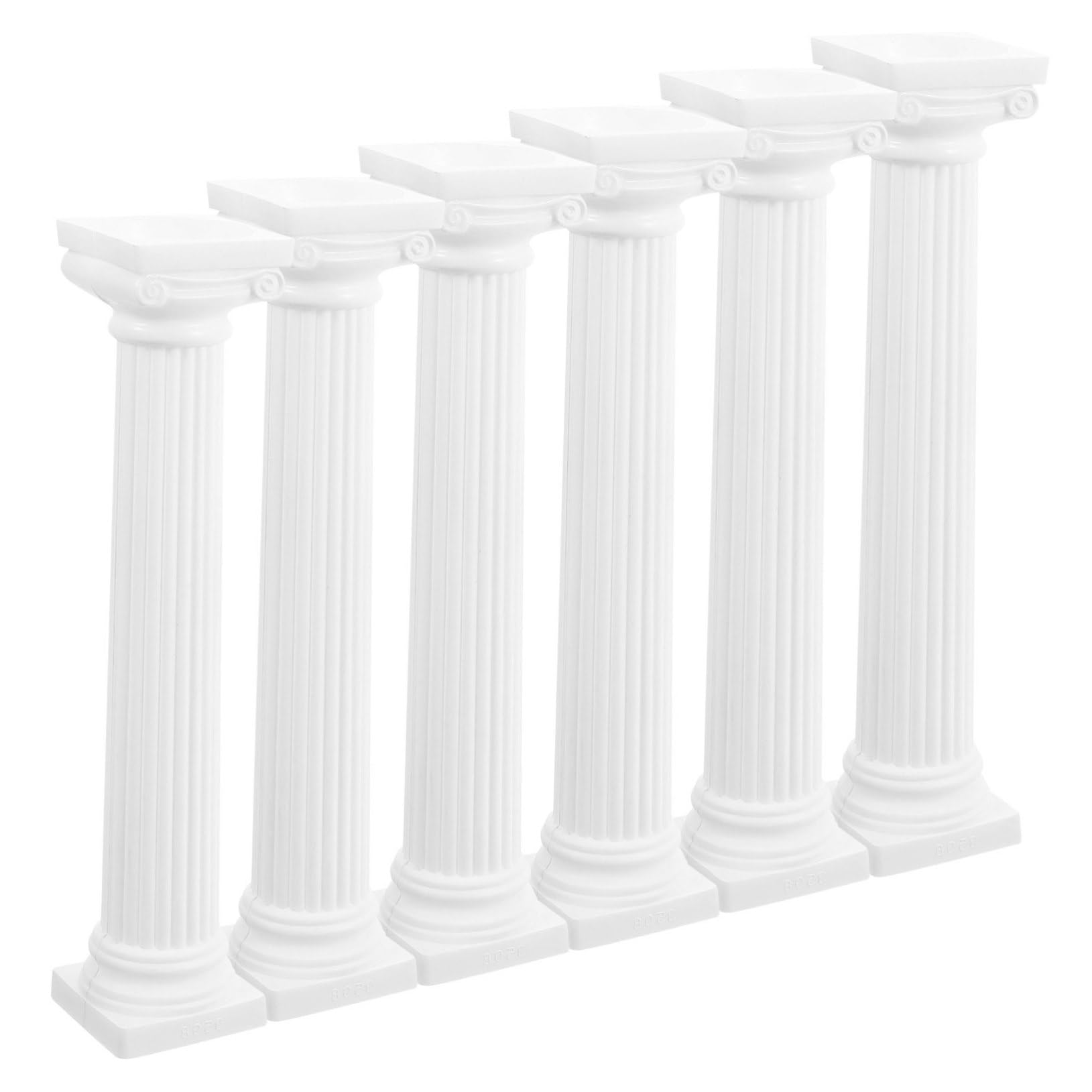 Plastic Decorative Pillars Efavormart 4 Pillars/Set 3ft Tall Roman
