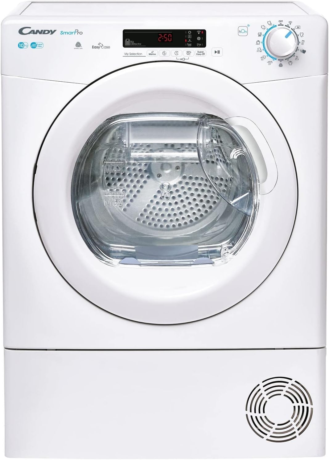Candy CSOEC10TG 10kg Condenser Tumble Dryer, Sensor Dry, WiFi, White ...