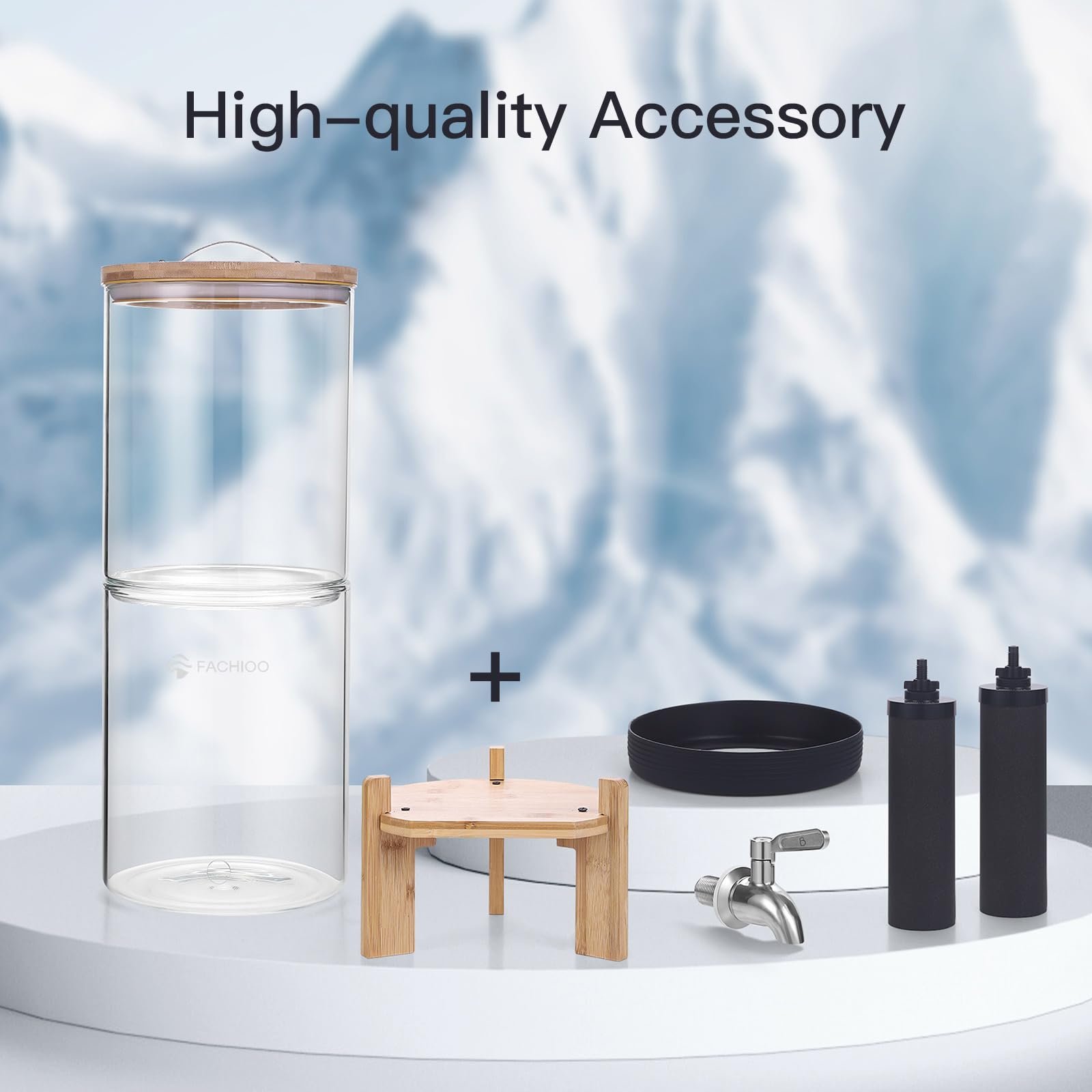 Snapklik.com : FACHIOO - All Glass Water Purifier, Off Grid Home ...