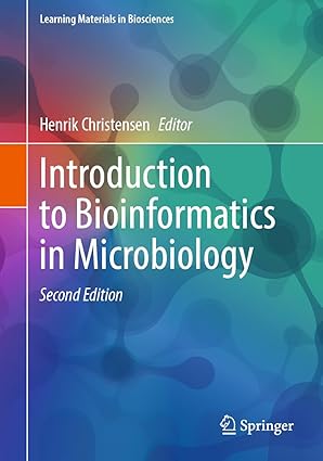Introduction to Bioinformatics in Microbiology (Learning Materials in ...