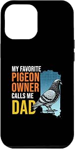 Amazon.com: iPhone 14 Plus Pigeon Owner Calls Me Dad Bird Animal ...