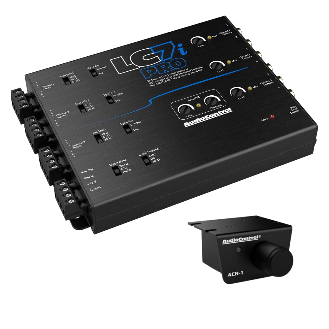 Amazon.com: AudioControl LC7iPRO Six-Channel Line Output Converter with ...