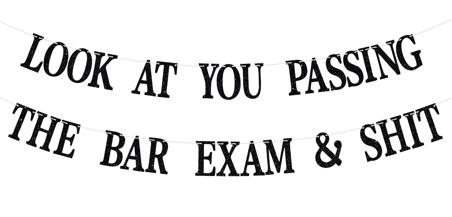 Amazon.com: Congrats Lawyer Grad Banner, Future Lawyer, Passed the Bar ...