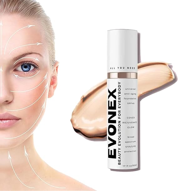 Evonex Age Defying Foundation, Evonex Age Defying Serum, Fond de teint ...
