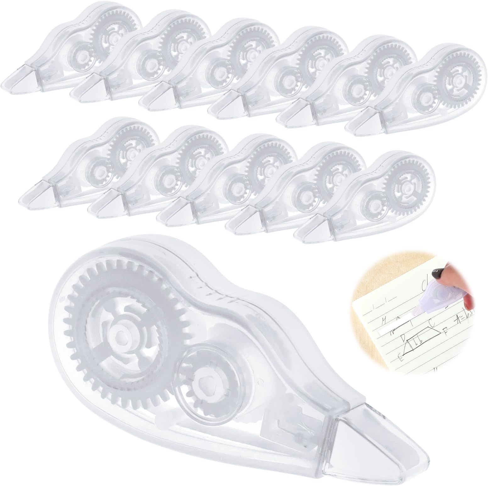 12 PCS Rubans Correcteurs,Mini Ruban Correcteur Bande de Correction ...