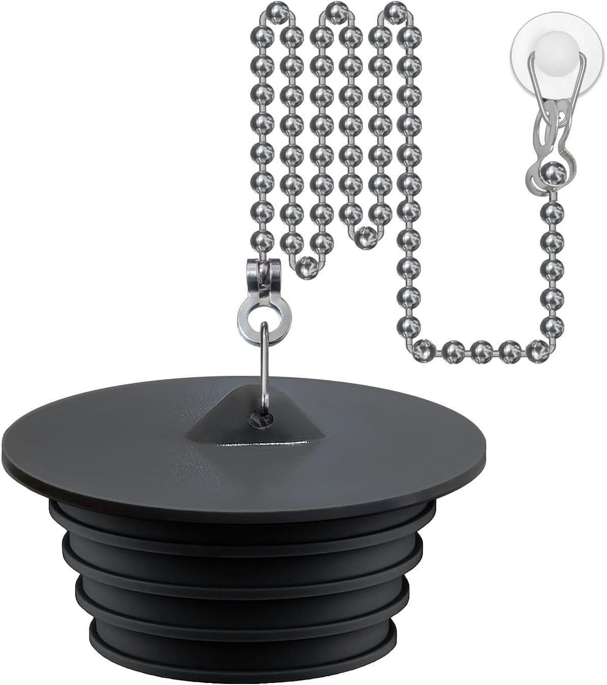 Amazon.com: Seatery Bathtub Stopper, Silicone Tub Drain Stopper/Plug ...