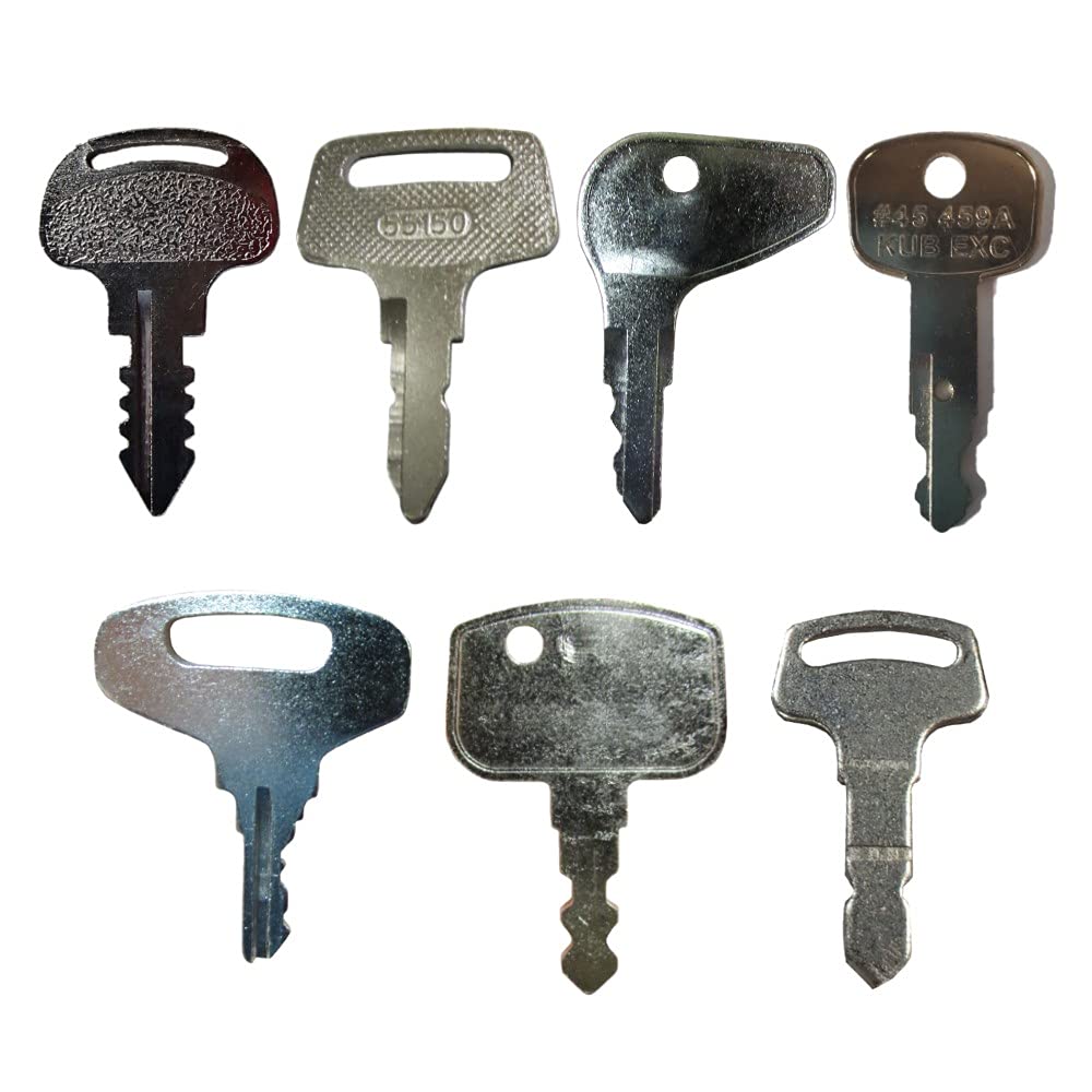 Amazon.com: One New 7-Piece Ignition Key Set Fits Kubota Tractors ...