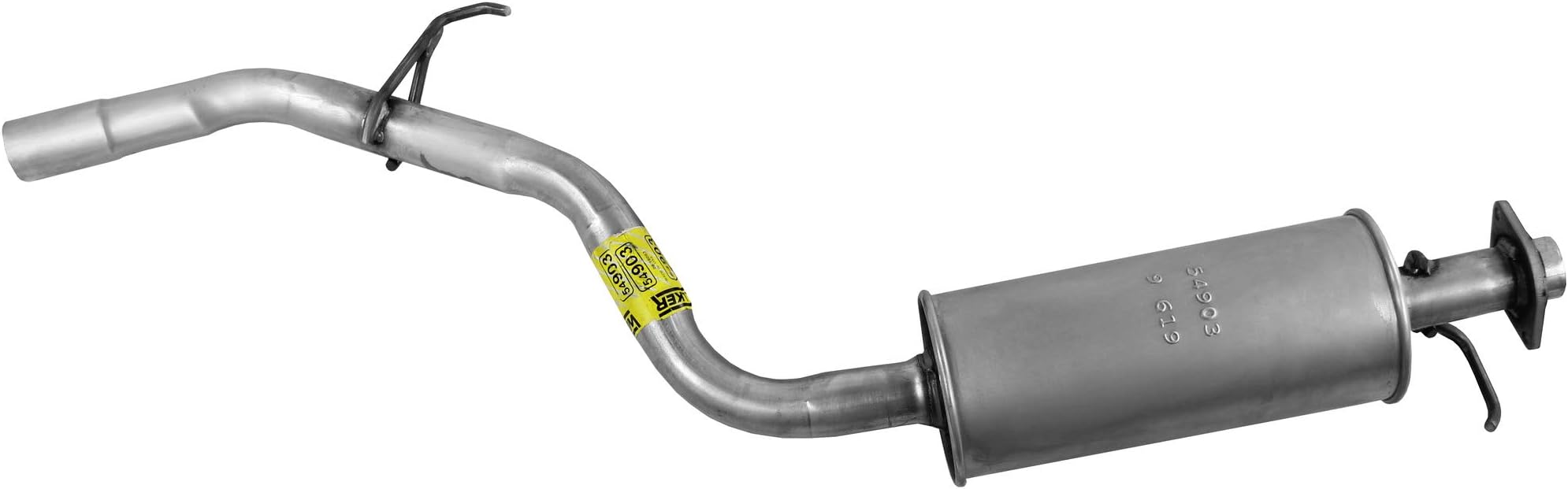 Amazon.com: Walker 54902 Direct Fit Exhaust Resonator and Pipe Assembly ...