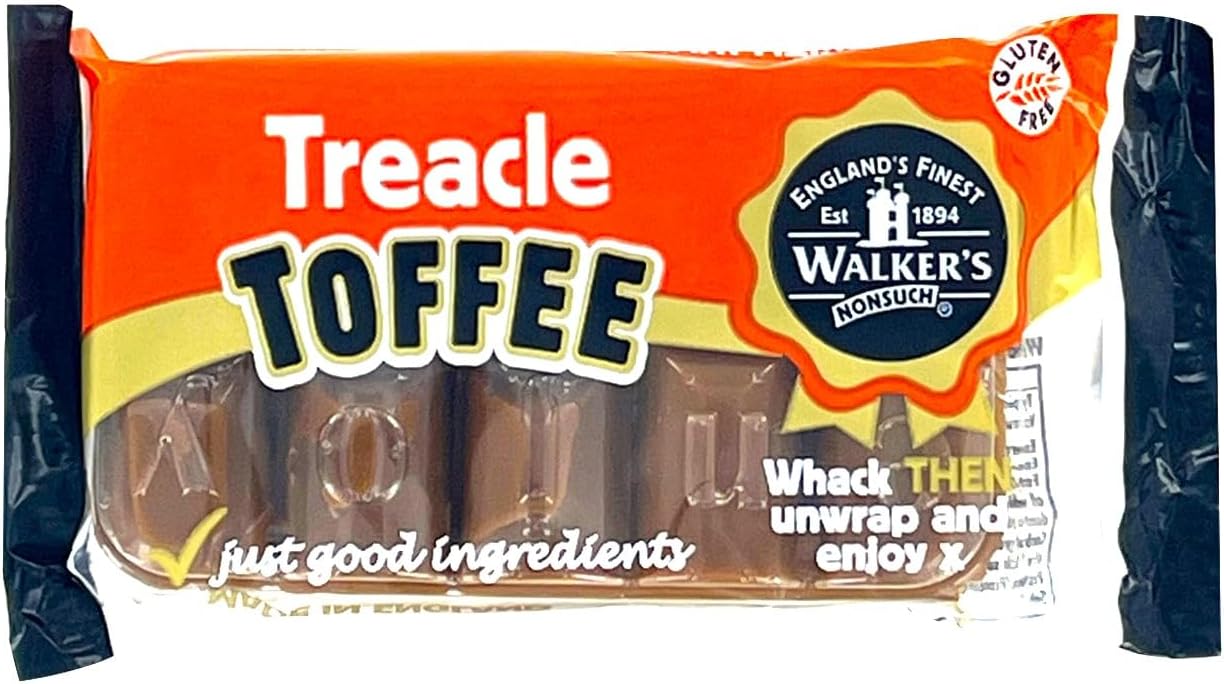 Amazon.com : Walkers' Nonsuch Treacle Toffee | with Condensed Milk ...