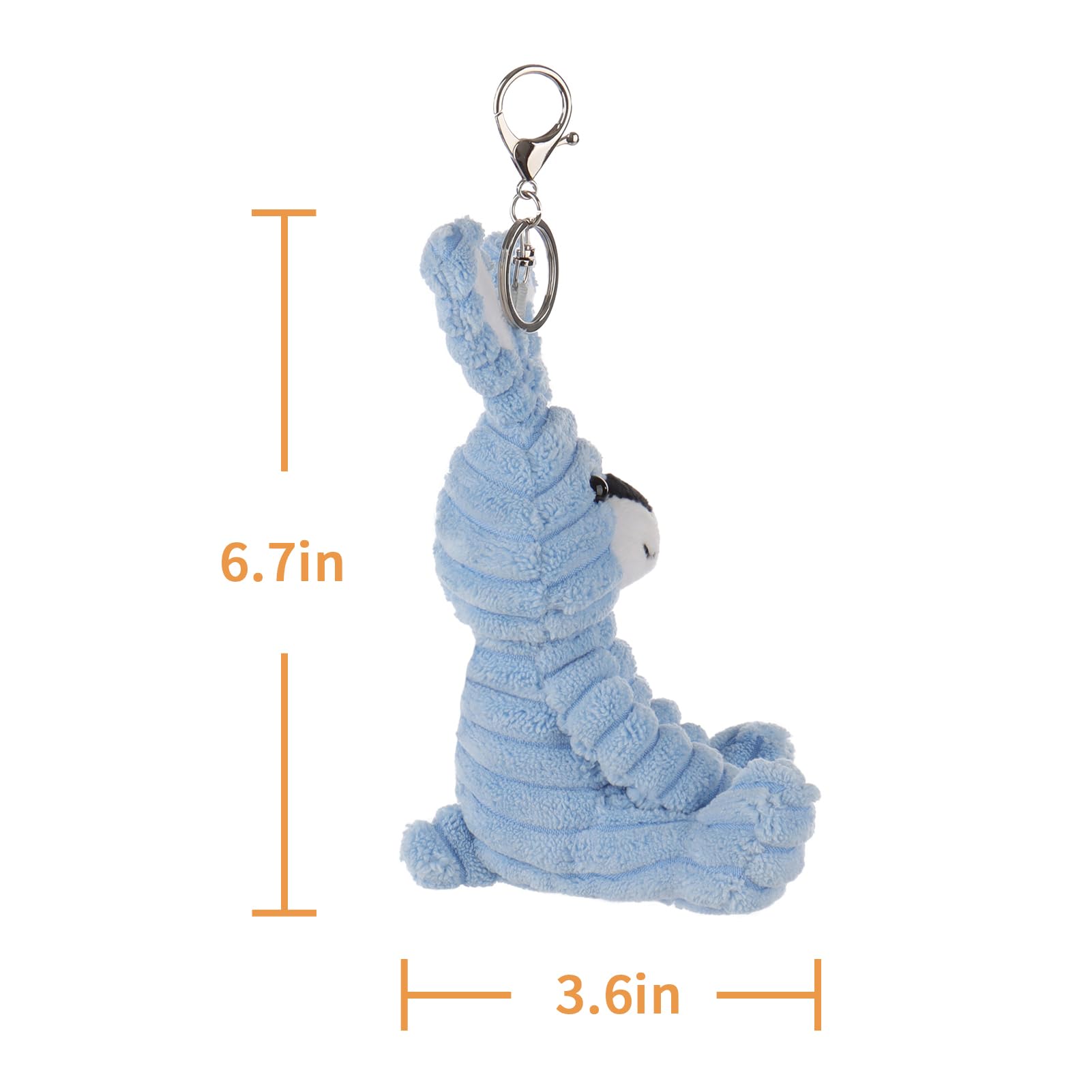 Soft Toy Keychain For Kids Apricot Lamb Bashful Beaver Plush Stuffed ...
