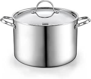 Amazon.com: Cooks Standard Multi-Ply Clad Stainless Steel Stock Pot, 12 ...
