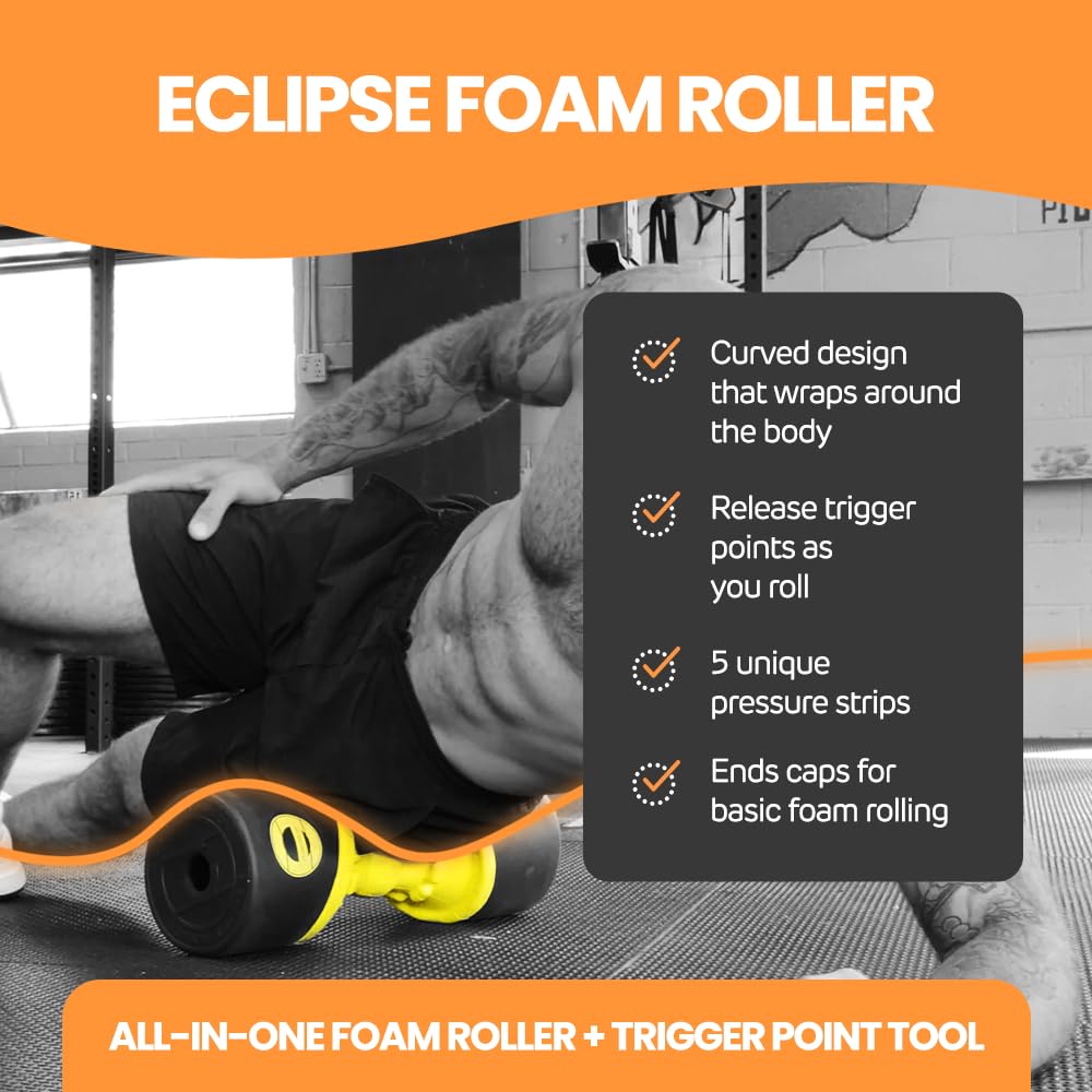 Snapklik.com : Acumobility Eclipse Foam Roller And Trigger Point Tool
