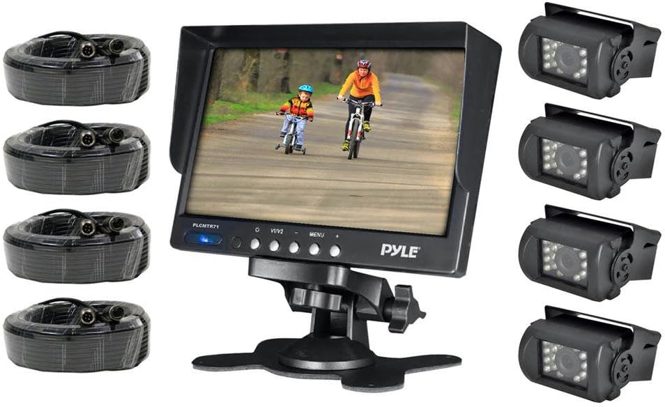 Amazon.com: Pyle Mobile Video Surveillance System - Weatherproof ...