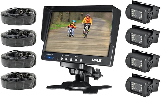 Amazon.com: Pyle Mobile Video Surveillance System - Weatherproof ...