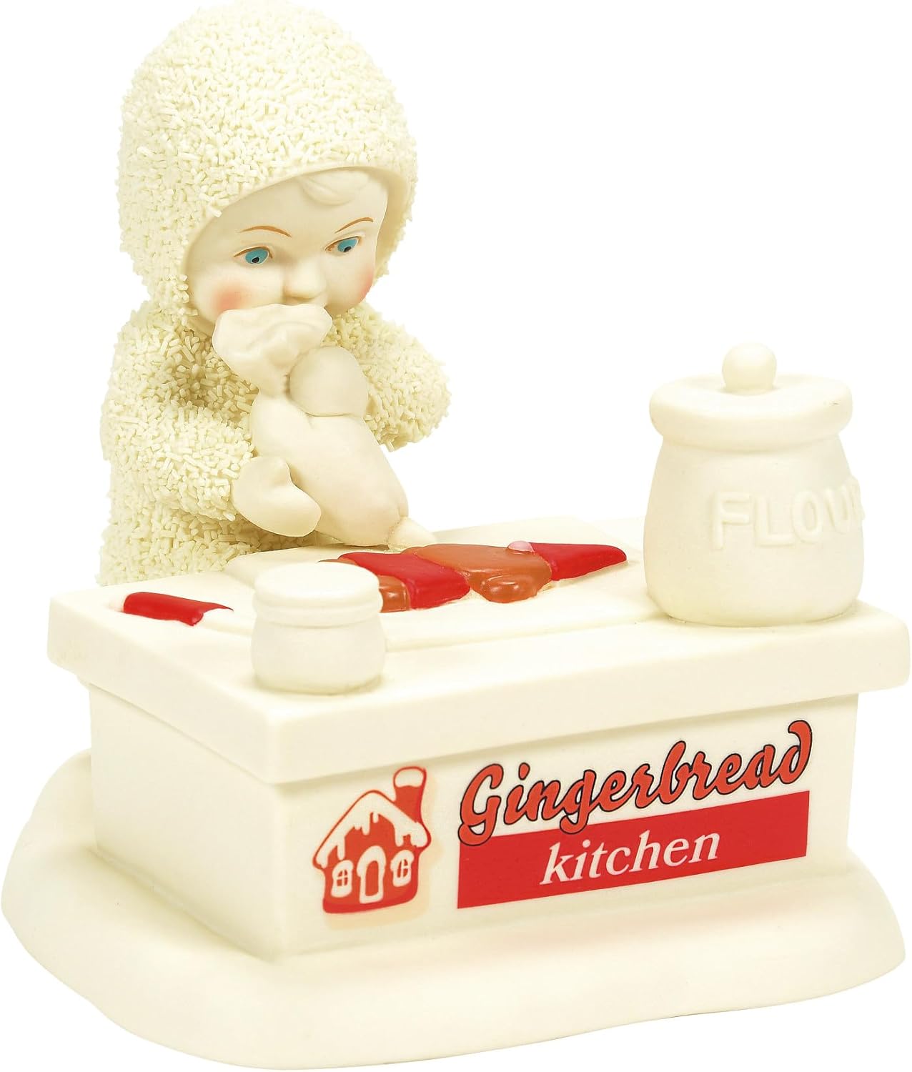Amazon.com: Department 56 Snowbabies Christmas Jubilee Working in The ...