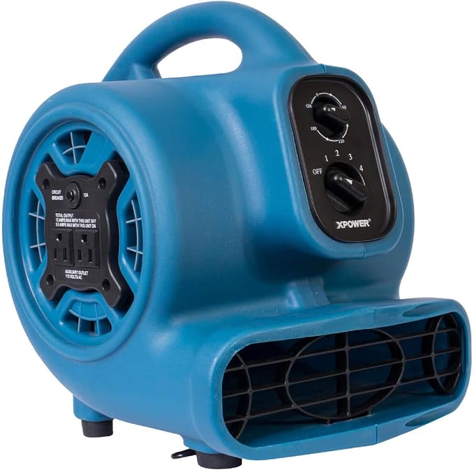 Amazon.com: XPOWER P-230AT Mini Mighty Air Mover Utility Blower Fan ...