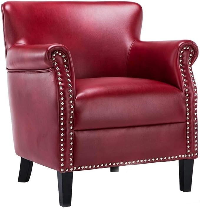 Amazon.com: Comfort Pointe Club Chair in Red , : Home & Kitchen