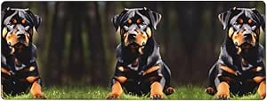 Amazon.com: berbo Rottweiler Wallpaper Large Rubber Keyboard Mat ...