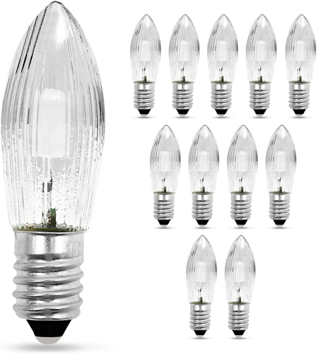 Candle Light Bulbs Candle Bulb Small Screw Candle Bridge Lights for ...